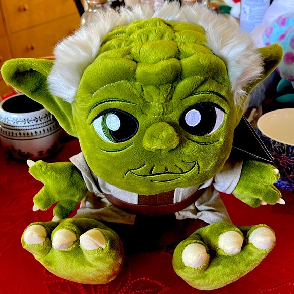 Disney | Toys | New Disneyparks Yoda Big Feet Plush Star Wars | Poshmark